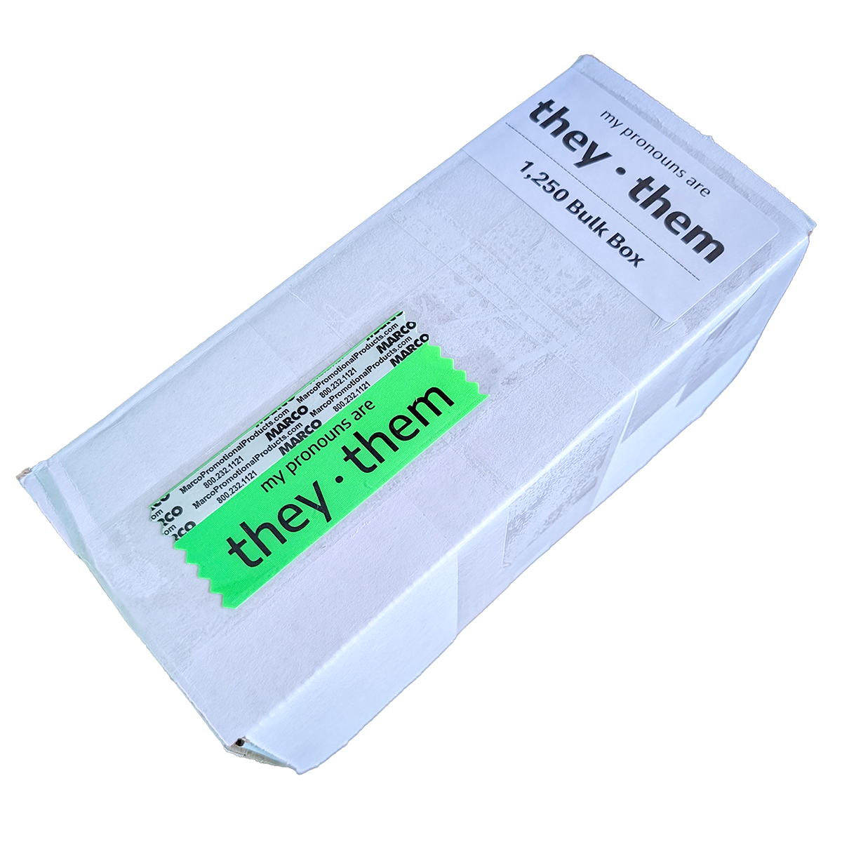 "they • them" Pronoun Ribbons – Tabletop Gaymers